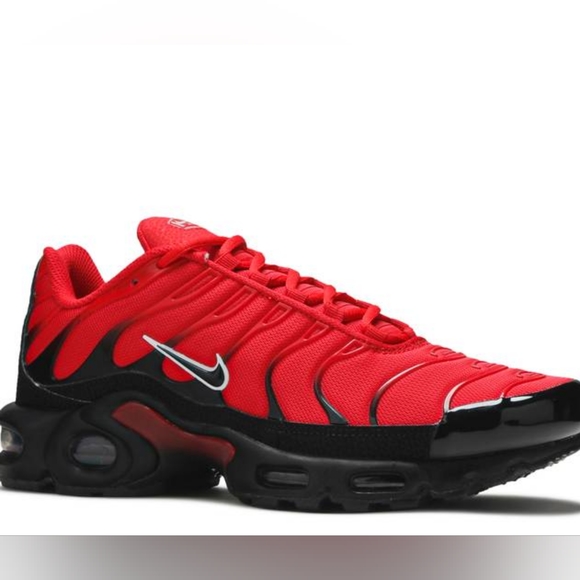 Nike | Shoes | 220 Mens Nike Air Max Plus Tn University Red | Poshmark